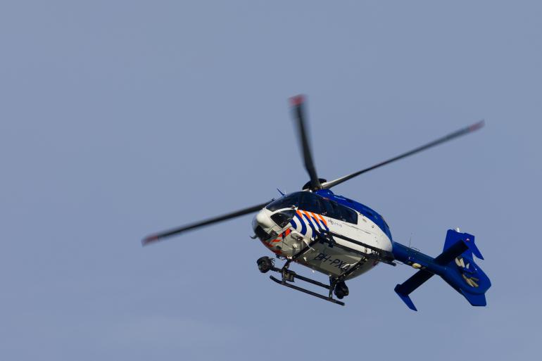 Politiehelikopter cirkelde enige tijd boven Schinveld | ZO-NWS